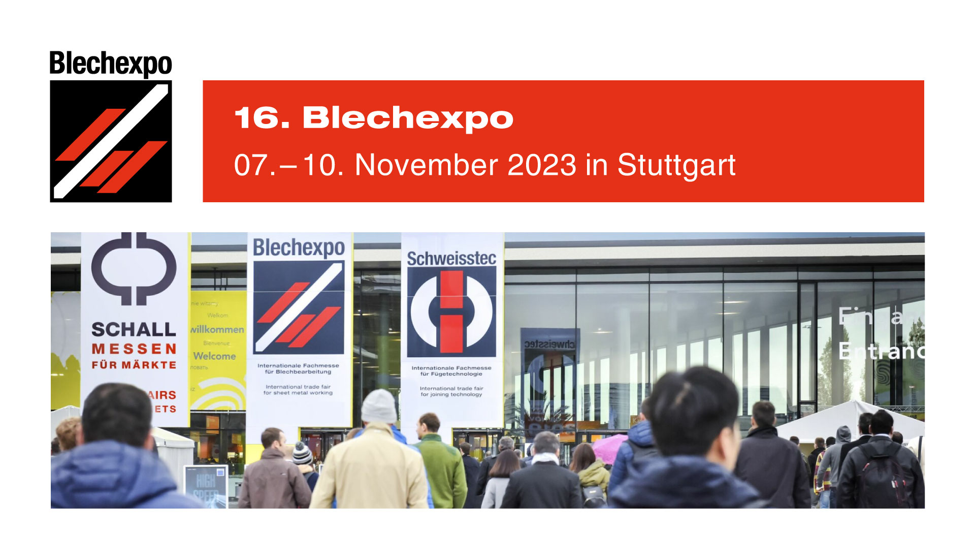 Die Schweikert GmbH auf der Blechexpo 2023 in Stuttgart - Schweikert GmbH