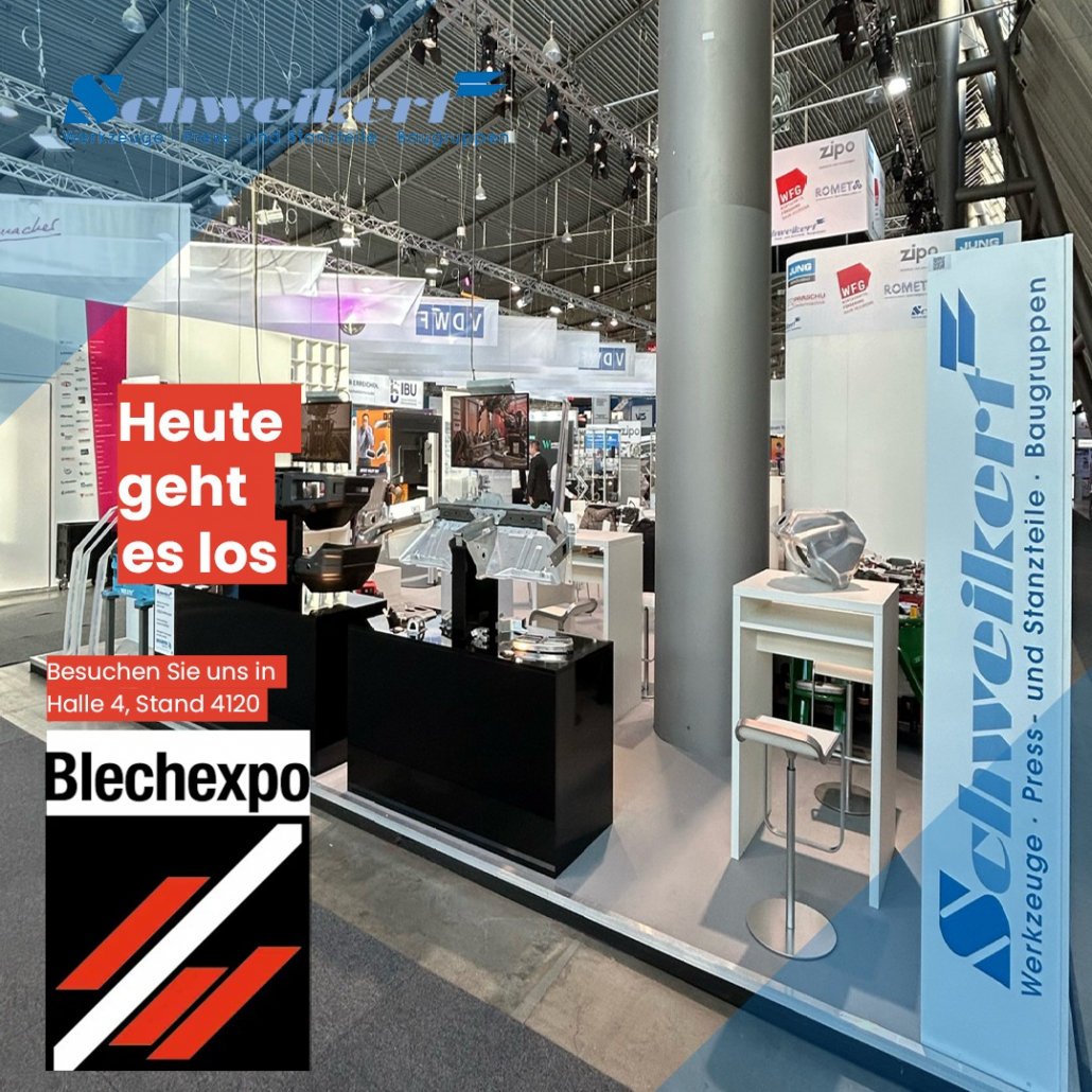 Die Blechexpo 2023 ist gestartet! - Schweikert GmbH